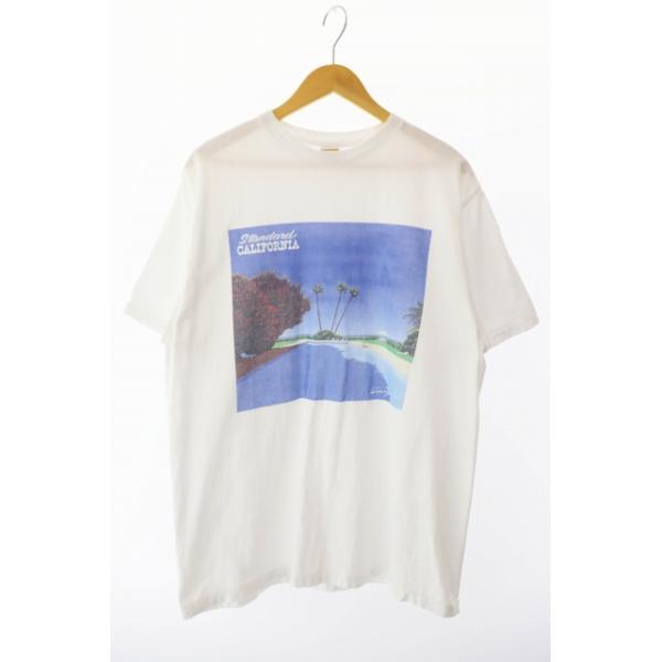 スタンダード カリフォルニア STANDARD CALIFORNIA × 永井博 26SS HIROSHI NAGAI SD 23rd Year Art T ロゴ プリント 半袖Tシャツ XL 白 ホワイト【ブランド】スタンダード カリフォ...