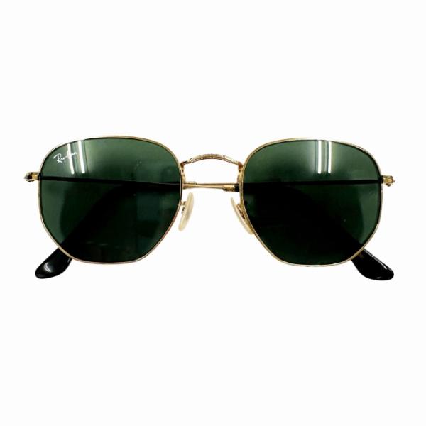 レイバン RAY BAN HEXAGONAL FLAT LENSES ヘキサゴナル フラット レンズ サングラス RB3548-N 51□21 ゴールド ブランド古着ベクトル 中古▲■【ブランド】レイバン RAY BAN【表記サイズ】51□...