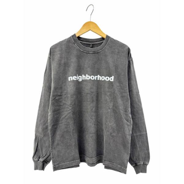 ネイバーフッド NEIGHBORHOOD 25SS NH TEE LS-3 グラフィック ロゴ ワンウォッシュ ロングスリーブ 長袖Tシャツ ロンT 251PCNH-LT03 S 黒ブラック■260520【ブランド】ネイバーフッド NEIG...