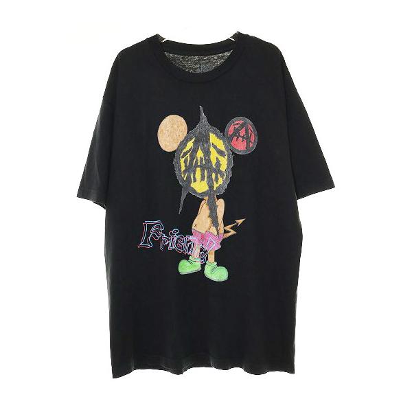 セントマイケル SAINTMICHAEL × TRAVIS SCOTT CACTUS JACK UTOPIA TEE BLACK L トラヴィススコット カクタスジャック ユートピア Tシャツ☆AA★250131【ブランド】セントマイケル ...