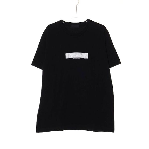 ゴッドセレクション GOD SELECTION XXX × FRAGMENT 19SS フラグメント 6周年 コラボ プリント 半袖 Tシャツ Mサイズ ブラック 黒 260401【表記サイズ】Mサイズ【実寸サイズ】肩幅：45.5cm　身幅...