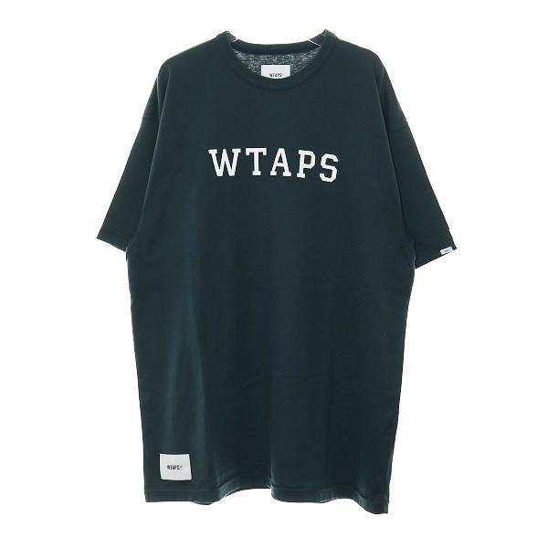 ダブルタップス WTAPS 22SS ACADEMY SS COPO NAVY SIZE 04 221ATDT-CSM17 アカデミー Tシャツ 半袖 ネイビー グリーン 【ブランド古着ベクトル】☆AA★【ブランド】ダブルタップス WTAP...