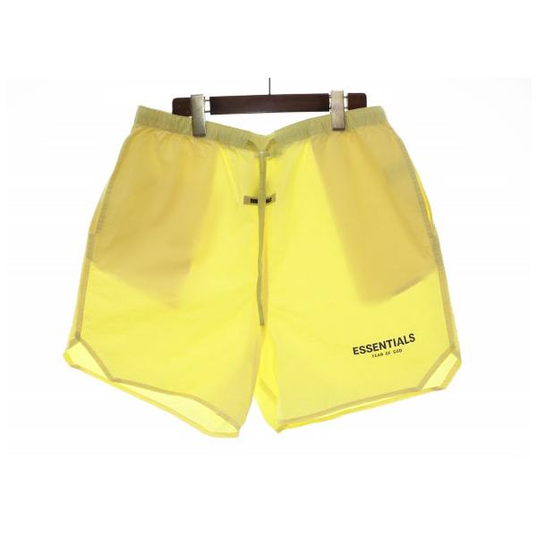 エフオージー エッセンシャルズ FOG ESSENTIALS VOLLEY SHORTS YELLOW M ボレー ショーツ ショート ハーフ パンツ ナイロン イエロー 黄 ☆AA★260331【ブランド】エフオージー エッセンシャルズ ...
