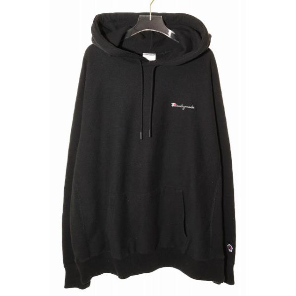 レディメイド READYMADE 20AW PIONCHAM SWEAT HOODIE BLACK L RE-CO-BK-00-00-118 スウェット フーディ パーカー ロゴ 刺繍 ブラック ☆AA★250922 メンズ【ブランド】レデ...