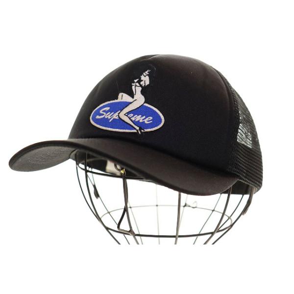 シュプリーム SUPREME PIN UP MESH BACK 5-PANEL BLACK ピンアップ メッシュ バック 5パネル キャップ 帽子 ブラック ☆AA★▲260218 メンズ【ブランド】シュプリーム SUPREME【実寸サイズ...