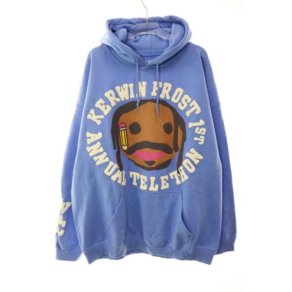 CACTUS PLANET FLEA MARKET FOR KERWIN FROST TELETHON HOODIE XL カクタス カーウィン フロスト フーディー ☆AA★260121 メンズ【表記サイズ】XL【実寸サイズ】肩幅：66....