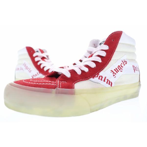 バンズ VANS × PALM ANGELS SK8 HI  SK8 HI VLT LX CHILI PEPPER 25.5cm VN0A3MV777W パームエンジェルス スケート ハイ チリペッパー ●▲■2360314【ブランド】バン...