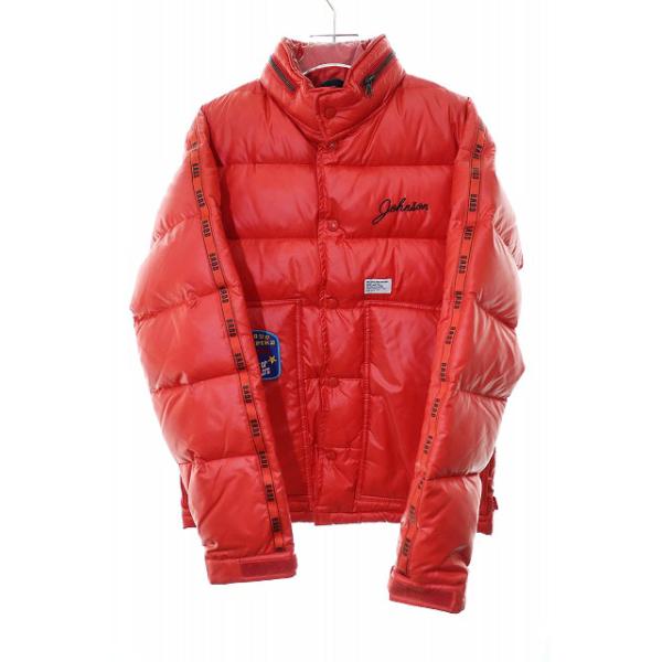 ダブルタップス WTAPS 08AW ダウンジャケット Sサイズ 2ND TSDT-JK-M01 ナイロン レッド 【ブランド古着ベクトル】☆AA★260121 メンズ【ブランド】ダブルタップス WTAPS【表記サイズ】S【実寸サイズ】肩幅...
