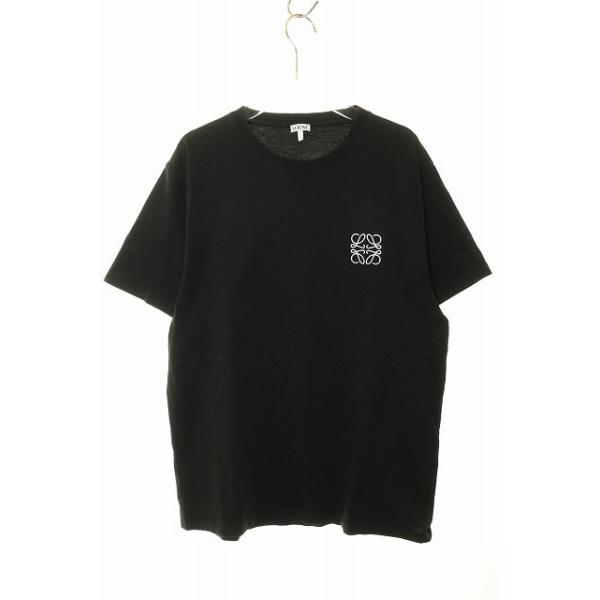 ロエベ LOEWE ANAGRAM T-SHIRT BLACK L H526Y22X75 アナグラム 刺繍 Tシャツ レギュラーフィット 半袖 ブラック ☆AA★260212 メンズ【ブランド】ロエベ LOEWE【表記サイズ】L【実寸サイズ...