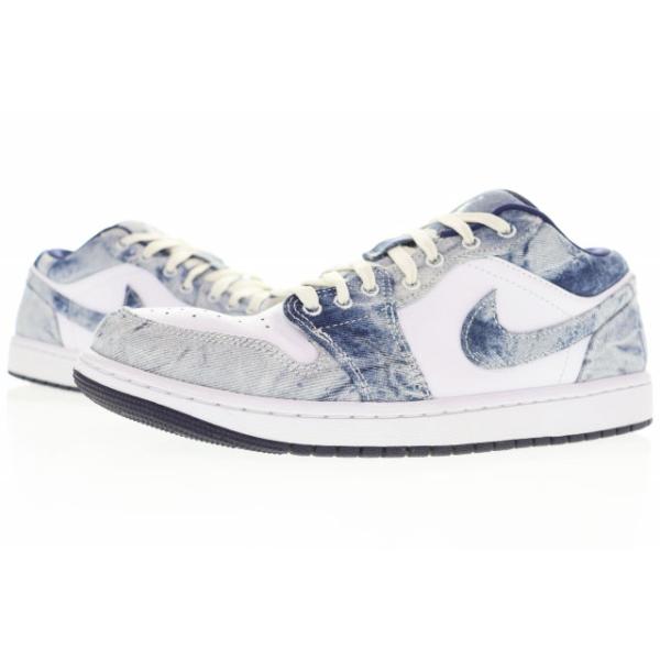 ナイキ NIKE AIR JORDAN 1 LOW SE WASHED DENIM 28.5cm CZ8455-100 2024 AJ1 エア ジョーダン ロー ウォッシュ ド デニム 【ブランド古着ベクトル】 ▲260315【ブランド】ナ...