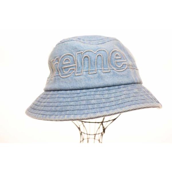 シュプリーム SUPREME 23SS OUTLINE CRUSHER DENIM アウトライン クラッシャー デニム バケット ハット バケハ 帽子 ☆AA★▲260522【ブランド】シュプリーム SUPREME【表記サイズ】FREEE【...