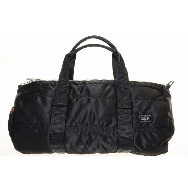ポーター PORTER TANKER DRUM BAG BLACK タンカー ドラム バッグ ボストン ブラック 【ブランド古着ベクトル】●▲260516 メンズ【ブランド】ポーター PORTER【実寸サイズ】持ち手の長さ：45cm　ヨコ：...