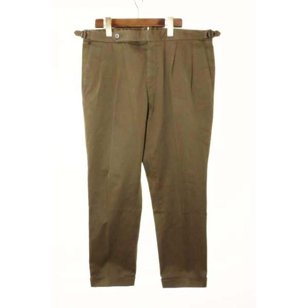 ジーティーアー GTA WAIST COMFORT BAND KHAKI サイズ 50 E10C01-T ウエスト コンフォート バンド コーデュロイ パンツ 【ブランド古着ベクトル】●260520【表記サイズ】サイズ 50 【実寸サイズ】...