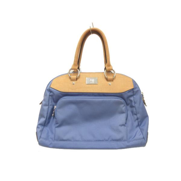 ボグナー BOGNER 2WAY ショルダーバッグ ハンドバッグ ブルー系 肩掛け 手持ち 鞄  レディース【表記サイズ】-【実寸サイズ】持ち手の長さ：約40cm　ヨコ：約40cm　タテ：約25cm　マチ：約12cm　ショルダーの長さ：最大...