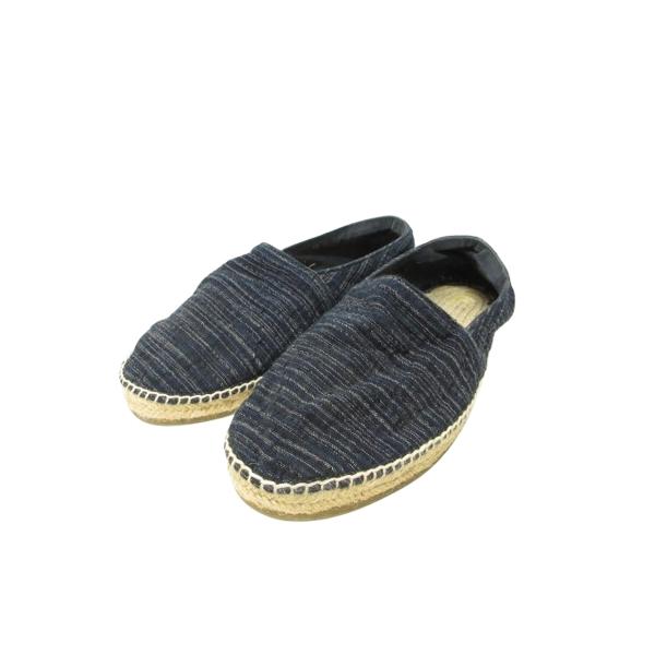 ポータークラシック Porter Classic エスパドリーユ カスリ ESPADRILLES KASURI 27cm ネイビー系 シューズ 靴 メンズ【ブランド】ポータークラシック Porter Classic【表記サイズ】27cm【実...
