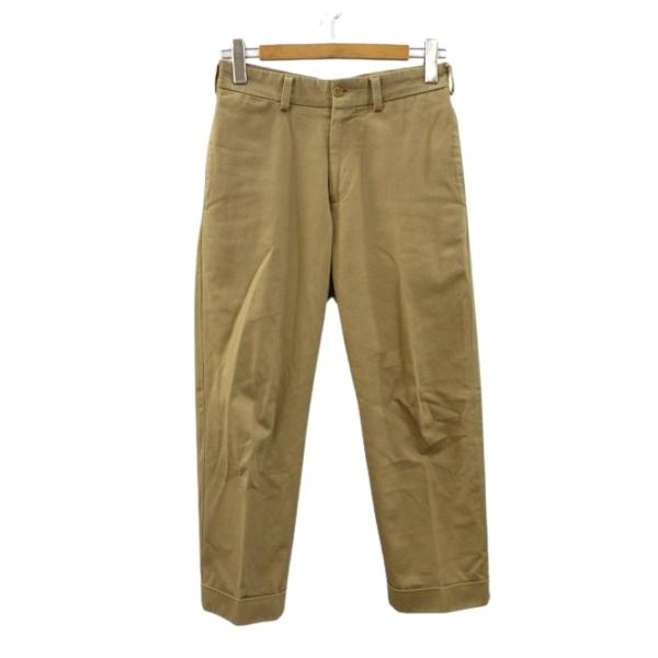 BILLS KHAKIS ビルズカーキ ビームス M2 チノパンツ クラッシックフィット 28 ブラウン アメリカ製 ボトムス  メンズ【表記サイズ】28【実寸サイズ】ウエスト：72cm　もも幅：30cm　裾幅：21cm　股上：26cm　股...