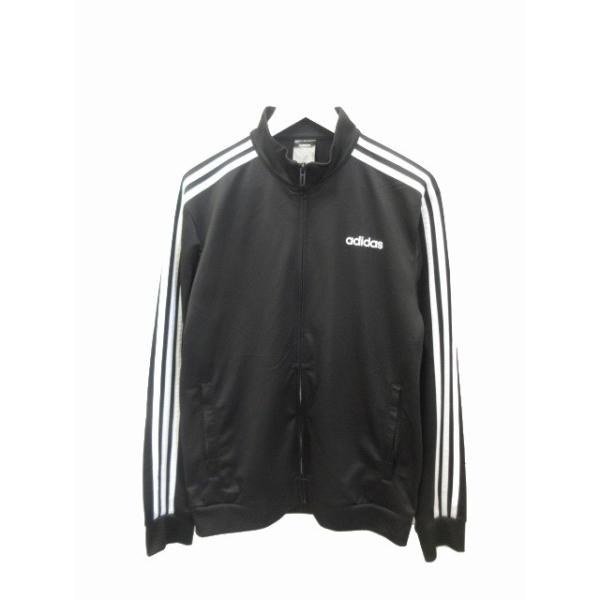 アディダス adidas 3ストライプス トリコットトラックトップ 3 STRIPES Tricot Track DQ3070 L 黒 ブラック ジャージ トップス メンズ【ブランド】アディダス adidas【表記サイズ】L【実寸サイズ】肩...