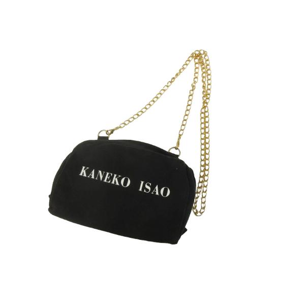 カネコイサオ KANEKO ISAO チェーンバッグ ショルダー ブラック 黒 かばん 鞄 レディース【ブランド】カネコイサオ KANEKO ISAO【表記サイズ】-【実寸サイズ】持ち手の長さ：0cm　ヨコ：20cm　タテ：15cm　マチ：...