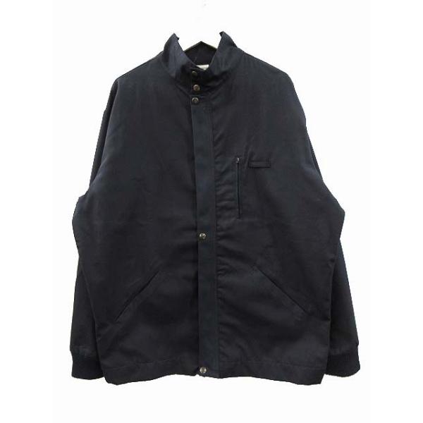 フランス軍 PAUL BOYE スタンドカラー ジャケット 112 EURO ミリタリー ネイビー メンズ【表記サイズ】112 実寸サイズをご参照くださいませ。【実寸サイズ】肩幅：53.5cm　身幅：67.5cm　袖丈：67cm　着丈：76...