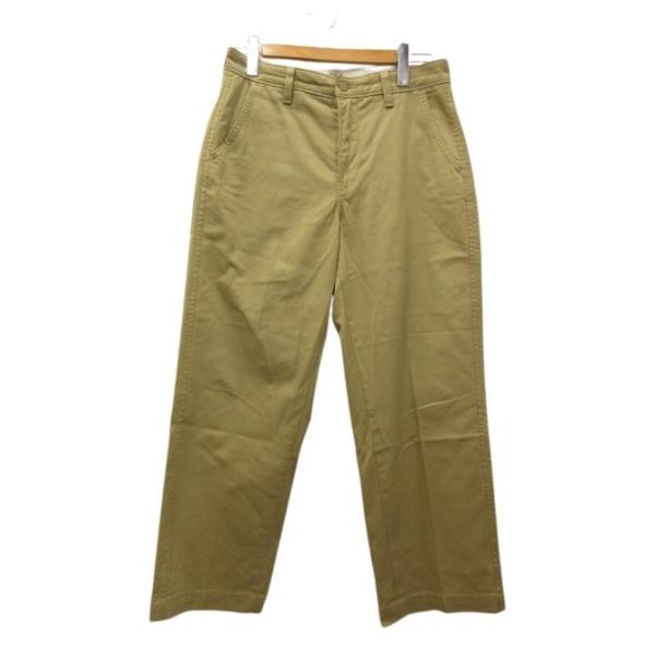 リーバイス Levi's STA PREST ワイド チノパンツ ストレッチ スタプレ ベージュ W28 ボトムス メンズ【ブランド】リーバイス Levi's【表記サイズ】W28【実寸サイズ】ウエスト：80cm　もも幅：31cm　裾幅：22...