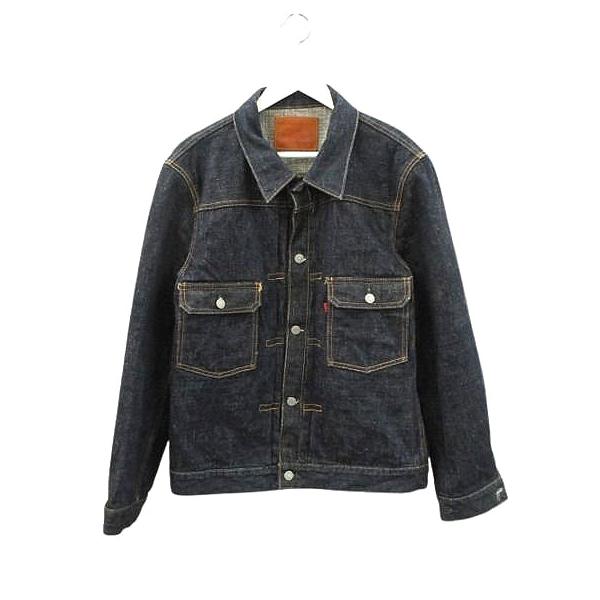 EIGHT-G Lot.883J-XX エイトジー デニムジャケット 40 ブルー Gジャン ジージャン アウター メンズ【表記サイズ】40【実寸サイズ】肩幅：48cm　身幅：55cm　袖丈：64cm　着丈：67cm　　【素材】綿100%【...