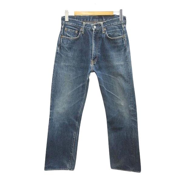 ドゥニーム DENIME デニムパンツ D-HG1118 インディゴブルー 32 ストレート セルビッチ ジーンズ 耳付き ボトムス メンズ【ブランド】ドゥニーム DENIME【表記サイズ】32【実寸サイズ】ウエスト：76cm　もも幅：30...