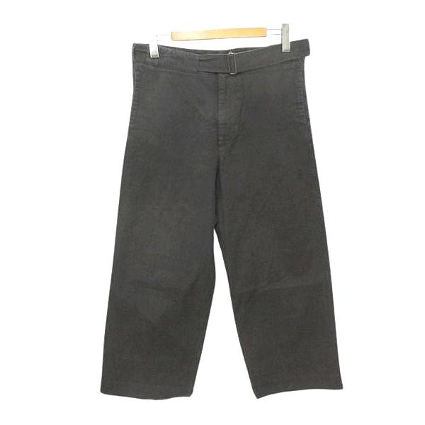 オーラリー AURALEE FINX CHAMBRAY BELTED WIDE PANTS A7SP02CG フィンクス シャンブレーベルテッドワイドパンツ 3 黒 ブラック【ブランド】オーラリー AURALEE【表記サイズ】3【実寸サイズ...