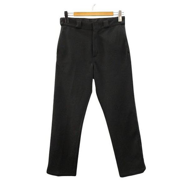 ディッキーズ Dickies × FRED PERRY フレッドペリー 別注 サイドテープ パンツ 173M40FP01 黒 ブラック S スラックス ボトムス【ブランド】ディッキーズ Dickies【表記サイズ】S【実寸サイズ】ウエスト：...