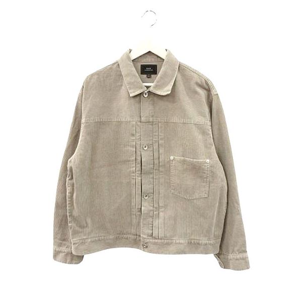 スリック SLICK Sulfur-Dyed Corduroy 1st Type Trucker Jacket 5111045 コーデュロイ ファーストタイプ トラッカージャケット 1 グレージュ系【ブランド】スリック SLICK【表記サイ...