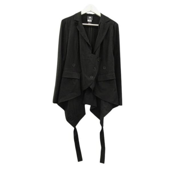 センソユニコ リリット lilith ジャケット 長袖 変形 ブラック 黒 S/38 羽織 上着 アウター レディース【表記サイズ】S/38【実寸サイズ】肩幅：42cm　身幅：45cm　袖丈：60cm　着丈：65.5cm　　【素材】ポリエス...