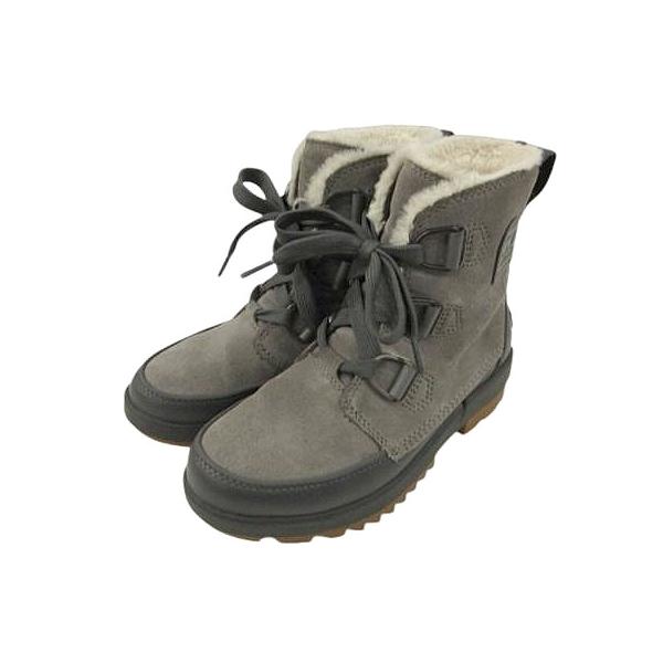 ソレル SOREL NL3425 TIVOLI IV ティボリIV スノーブーツ NL3425-052 24cm グレー 内側ボア 防水 レースアップ シューズ 靴 レディース【ブランド】ソレル SOREL【表記サイズ】24cm【実寸サイズ...