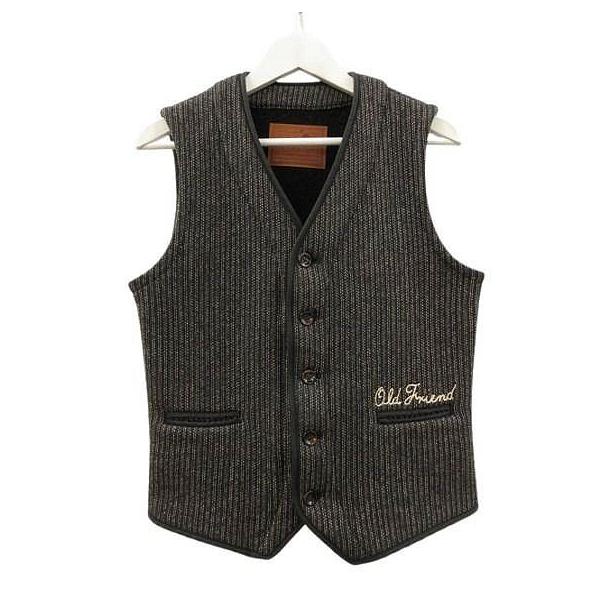 ギャングスタービル GANGSTERVILLE 13AW ビーチクロス ベスト BEACH VEST S GSV-13-AW-08 メンズ【ブランド】ギャングスタービル GANGSTERVILLE【表記サイズ】S【実寸サイズ】身幅：46cm...