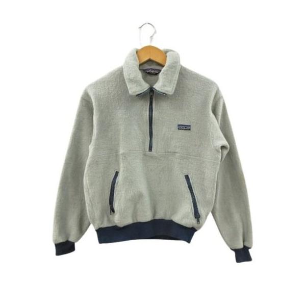 パタゴニア Patagonia 80s ハーフジップフリース プルオーバー USA製 三角タグ ヴィンテージ グレー S メンズ レディース【ブランド】パタゴニア Patagonia【表記サイズ】S【実寸サイズ】肩幅：49cm　身幅：49c...