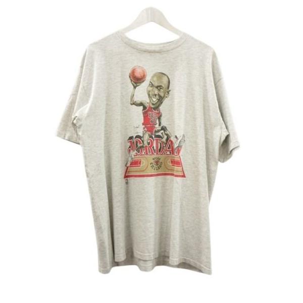 NBA マイケルジョーダン Michael Jordan 90s プリントTシャツ シカゴ・ブルズ CHICAGO BULLS  メンズ【表記サイズ】タグが外れています。【実寸サイズ】肩幅：53.5cm　身幅：56.5cm　着丈：73.5c...