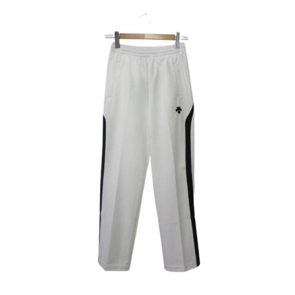 未使用品 デサント DESCENTE トレーニング ランニング パンツ S DTM-1550P ジャージ ロゴ刺繍 ホワイト 白 ボトムス メンズ【ブランド】デサント DESCENTE【表記サイズ】S【実寸サイズ】ウエスト：60~68cm　...