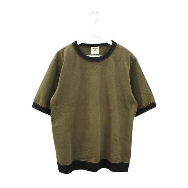 ジャックマン Jackman Dotsume Rib T-shirt JM5110 ドツメリブTシャツ XL カーキグリーン 半袖 トップス メンズ【ブランド】ジャックマン Jackman【表記サイズ】XL【実寸サイズ】肩幅：49cm　身幅...