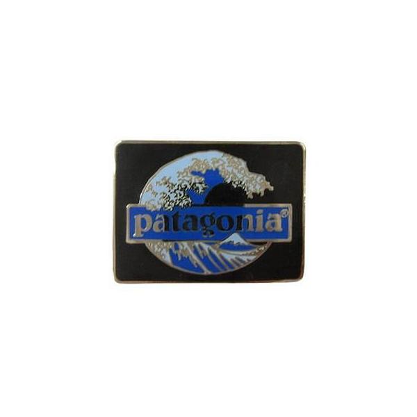 パタゴニア Patagonia ピンバッジ 北斎波 ピンズ 雑貨 アクセサリー ブラック系 ブルー その他【ブランド】パタゴニア Patagonia【表記サイズ】-【実寸サイズ】ヨコ2.5cmタテ1.9cm　【素材】-【色】ブラック×ブルー...