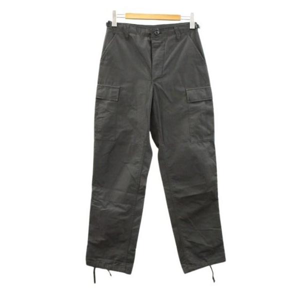プロッパー PROPPER BDU カーゴパンツ リップストップ トラウザーパンツ ブラック S-R メンズ【表記サイズ】S-R【実寸サイズ】ウエスト：78cm　もも幅：31cm　裾幅：21cm　股上：31cm　股下：80cm　　【素材】コ...