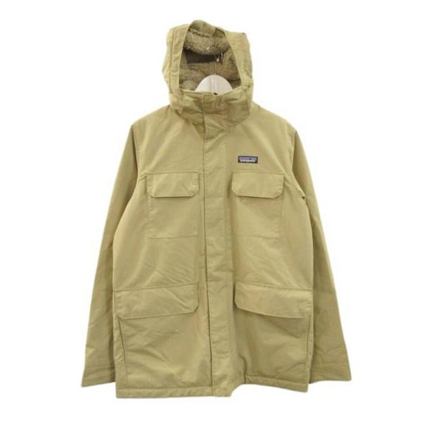 パタゴニア Patagonia イスマスパーカー ISTHMUS PARKA ジャケット 裏ボア 27022FA21 ベージュ S メンズ【ブランド】パタゴニア Patagonia【表記サイズ】S【実寸サイズ】肩幅：46.5cm　身幅：55...