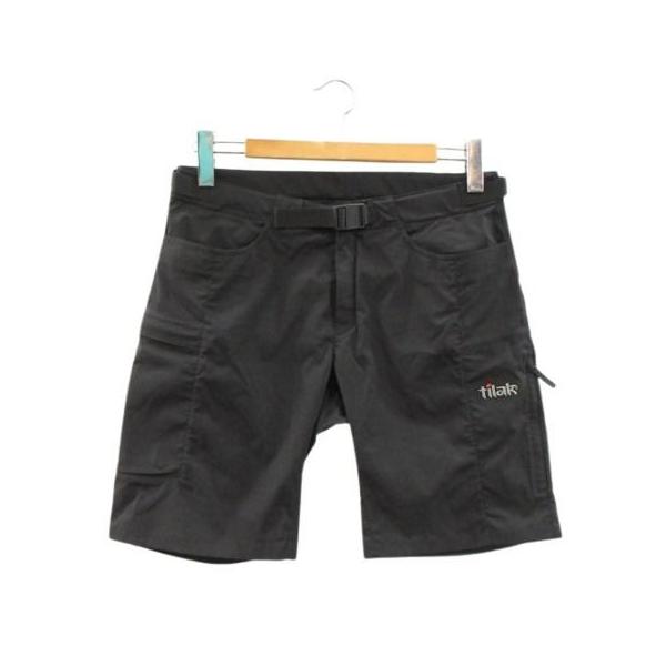 ティラック Tilak TECH SHORTS テックショーツ M ブラック 黒 ナイロン ボトムス ショートパンツ メンズ【ブランド】ティラック Tilak【表記サイズ】M【実寸サイズ】ウエスト：82cm　もも幅：30cm　裾幅：26cm...