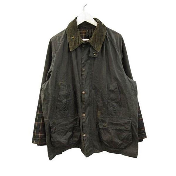 バブアー Barbour 90s ビデイルジャケット BEDALE JACKET 3ワラント C44 オイルドジャケット ワックスコットン ネイビー系 メンズ【ブランド】バブアー Barbour【表記サイズ】C44 112cm【実寸サイズ】...