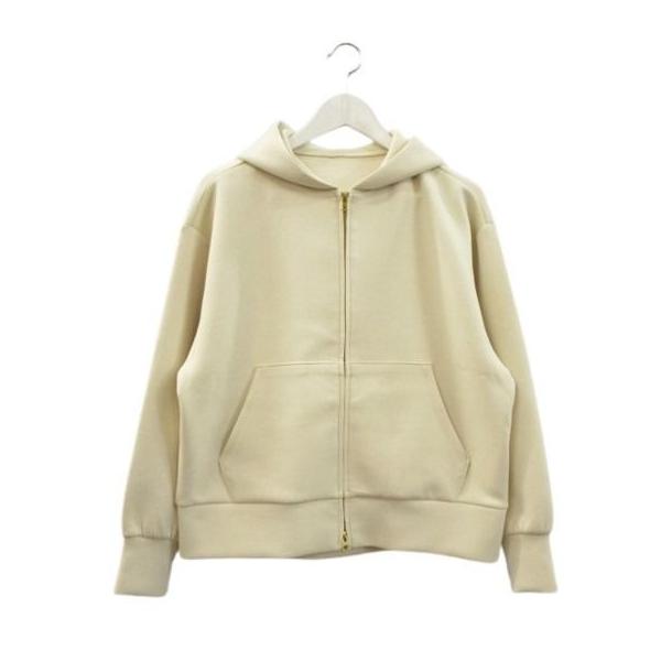 未使用品 アンフィーロ UNFILO BEAUTY FORM JERSEY ZIPパーカー イエロー M トップス レディース【ブランド】アンフィーロ UNFILO【表記サイズ】M【実寸サイズ】肩幅：52cm　身幅：57cm　着丈：61cm...
