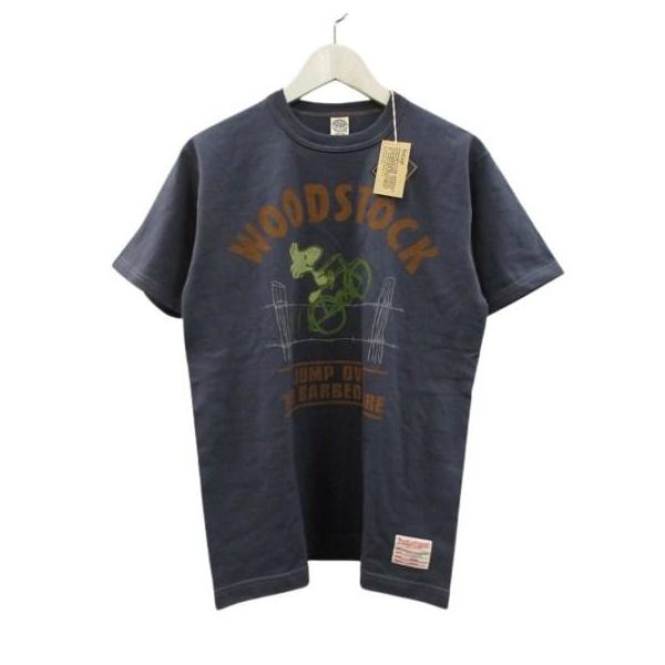 未使用品 トイズマッコイ TOYS McCOY WOODSTOCK ウッドストック プリントTシャツ TMC2628 PEANUTS ネイビー M メンズ【ブランド】トイズマッコイ TOYS McCOY【表記サイズ】M【実寸サイズ】肩幅：4...
