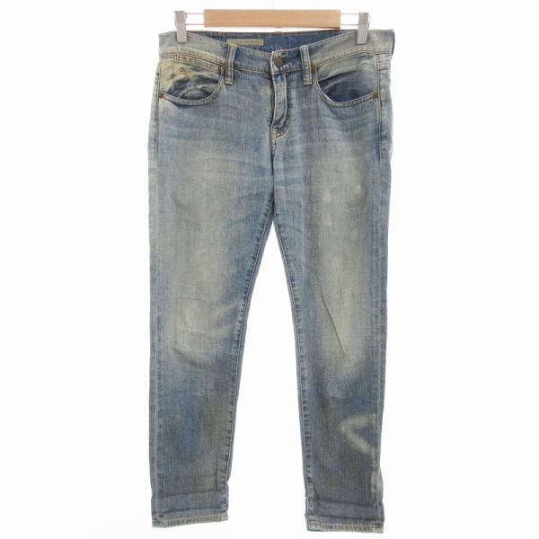 ラルフローレン RALPH LAUREN RL SLIM BOYFRIEND デニムパンツ ジーンズ ジップフライ W26 青 ブルー /OU ■MET1 レディース【ブランド】ラルフローレン RALPH LAUREN【表記サイズ】W26【...