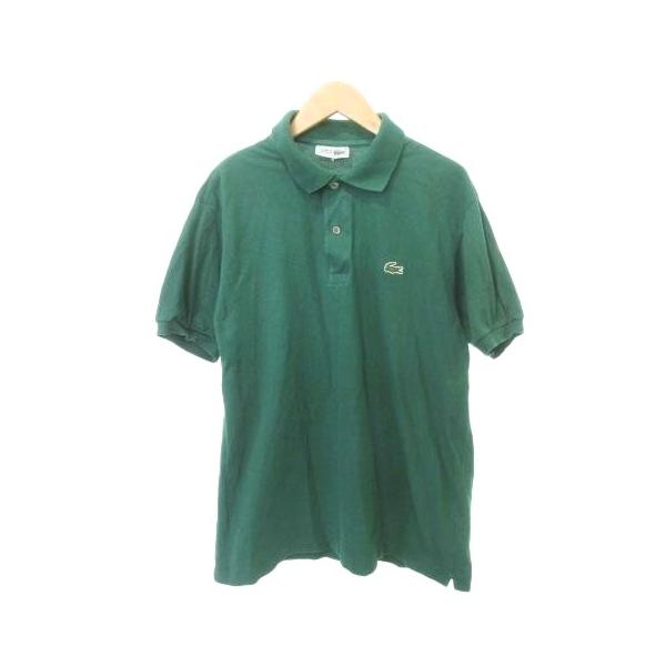 ラコステ LACOSTE シュミーズ ヴィンテージ ポロシャツ 半袖 D-TK9029 薄手 5 Lサイズ 緑 グリーン ■GY61 メンズ【ブランド】ラコステ LACOSTE【表記サイズ】5Lサイズ【実寸サイズ】肩幅：46.5cm　身幅：...