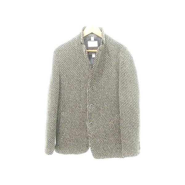 SIMPLE LIFE 美品 ウールコート アウター 茶 ブラウン メンズ【表記サイズ】実寸サイズをご参照ください。【実寸サイズ】肩幅：45cm　身幅：54cm　袖丈：65cm　着丈：66cm　　【素材】添付画像をご確認ください。【色】茶 ...