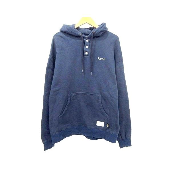 ラフアンドラゲッド ROUGH AND RUGGED スウェット パーカー フーディー プルオーバー コーデュラ 2 M相当 紺 ネイビー A0217 メンズ【ブランド】ラフアンドラゲッド ROUGH AND RUGGED【表記サイズ】2（...