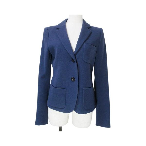 セオリー Theory NILLIANテーラード ジャケット シングル 2B 総裏地 ウール 2 M相当 紺 ネイビー X レディース【ブランド】セオリー Theory【表記サイズ】2(M相当)【実寸サイズ】肩幅：35.5cm　身幅：40c...