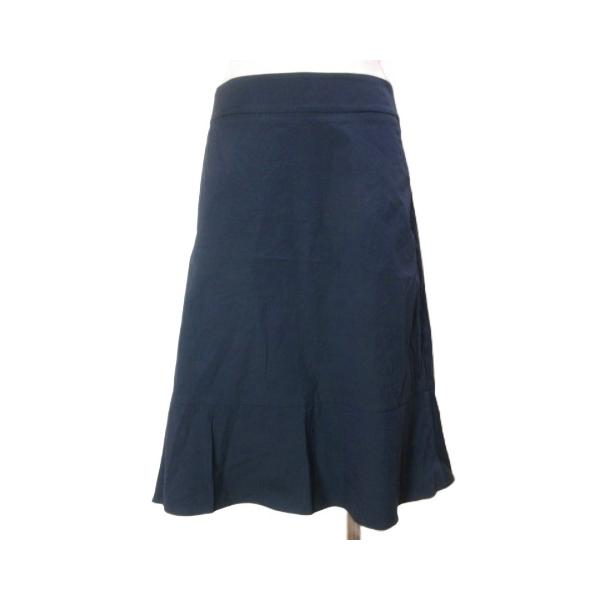 ストラネス STRENESSE スカート ひざ丈 フレア 日本サイズM相当 D34 F36 GB8 I40 US2 CAN2 紺 ネイビー X レディース【ブランド】ストラネス STRENESSE【表記サイズ】日本サイズM相当D34F36G...