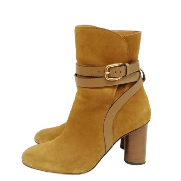 グッチ GUCCI 380949 Maori Lifford Heeled boots ショート ミドル ブーツ ブーティ 36.5 ブラウン系 レディース【ブランド】グッチ GUCCI【表記サイズ】36.5・23.5cm相当（ブランドサイ...